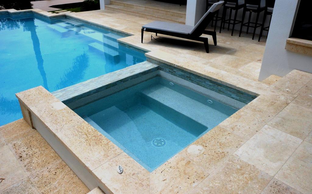 Coral Stone Pavers & Coping - Stone Miami